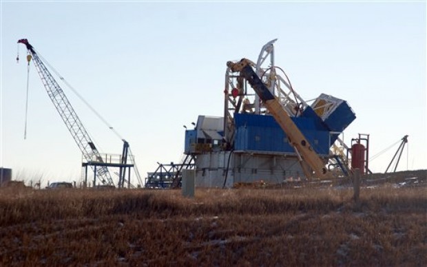 Industry Mayhem: Collapsed Oil Drill Rig